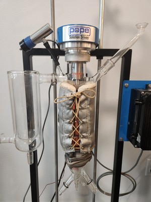 Pope Scientific 2” Wiped-Film Evaporator Distillation Still System WFE ...