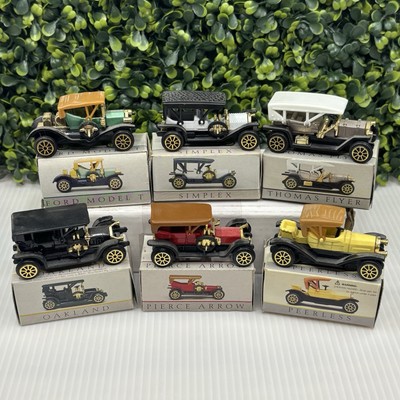 Vintage Lot Of 7 Made In China Toy Cars Oakland Peerless Ford Model T ...