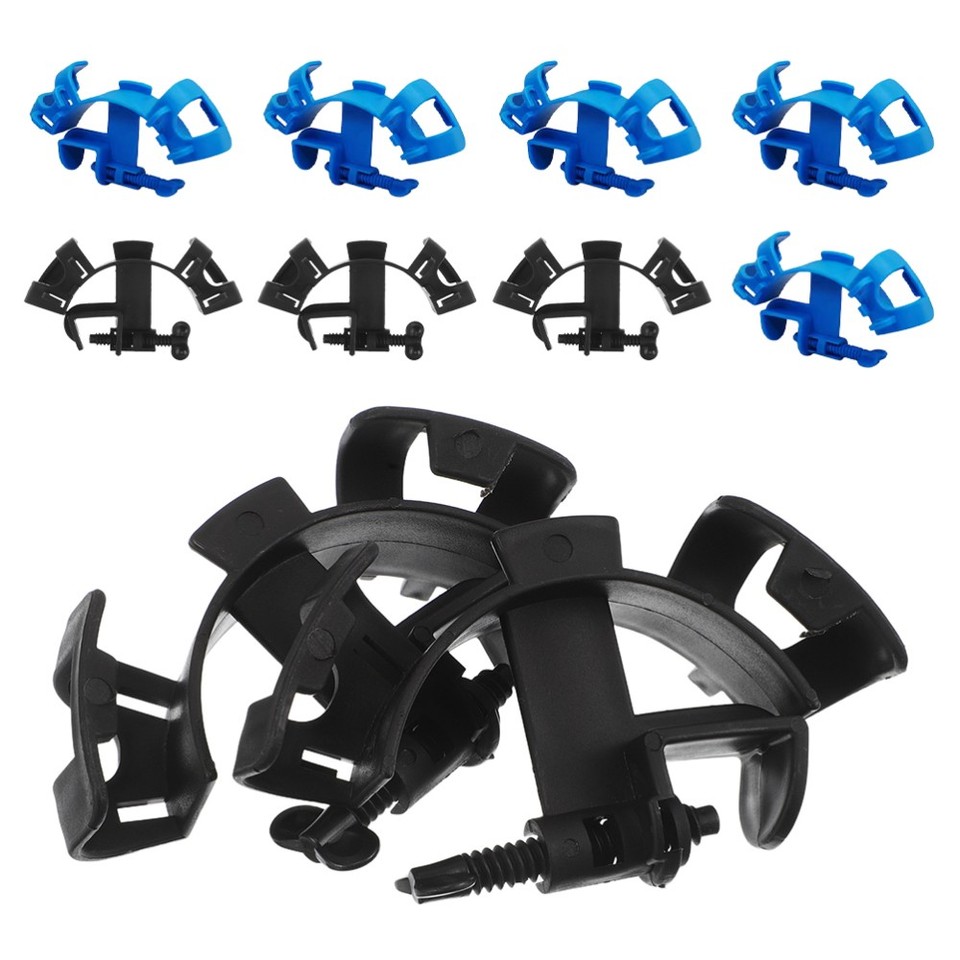 10 Pcs Aquarium Tube Fixing Clip Water Pipe Clamp Fish Tank Clips | eBay