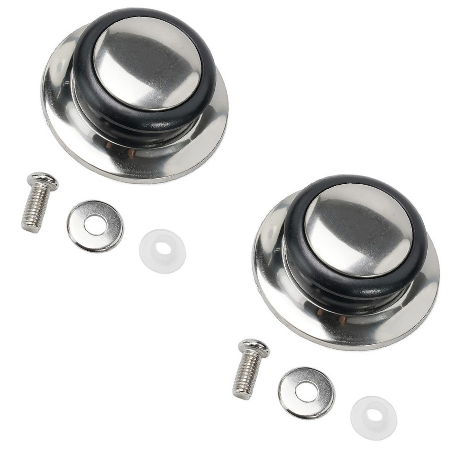 Pot Cap Lid Knobs Cap With Screws For Glass Lid Pot 2pcs Cookware ...