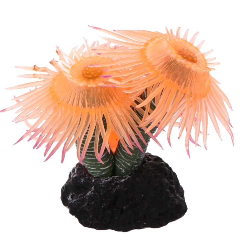 Aquarium Accessories Betta Fish Decorations Tank Simulated Coral | eBay ...
