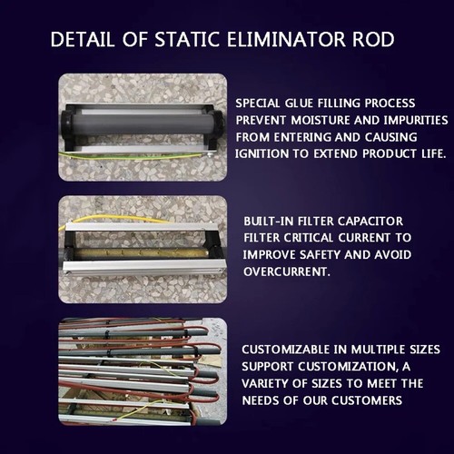 Static Electricity Eliminator Mask Machine Eliminate Ion Bar Equipment ...