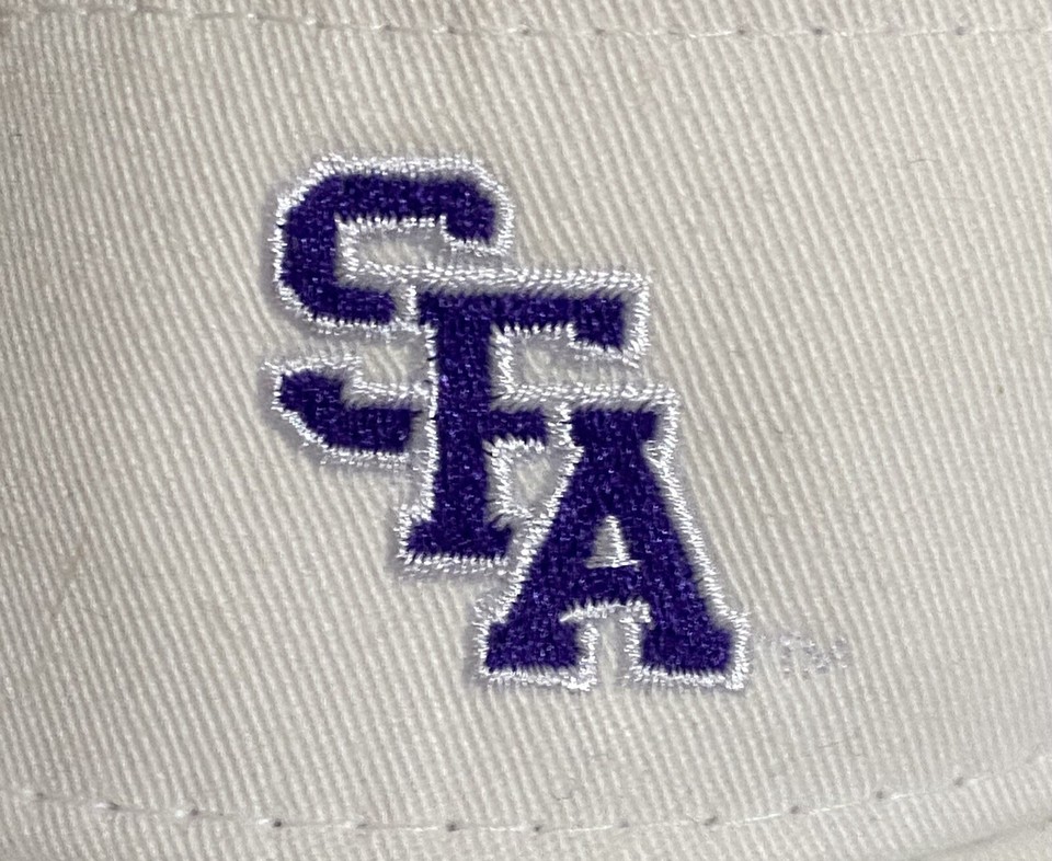 SFA Stephen F Austin State University Women's White Visor | eBay