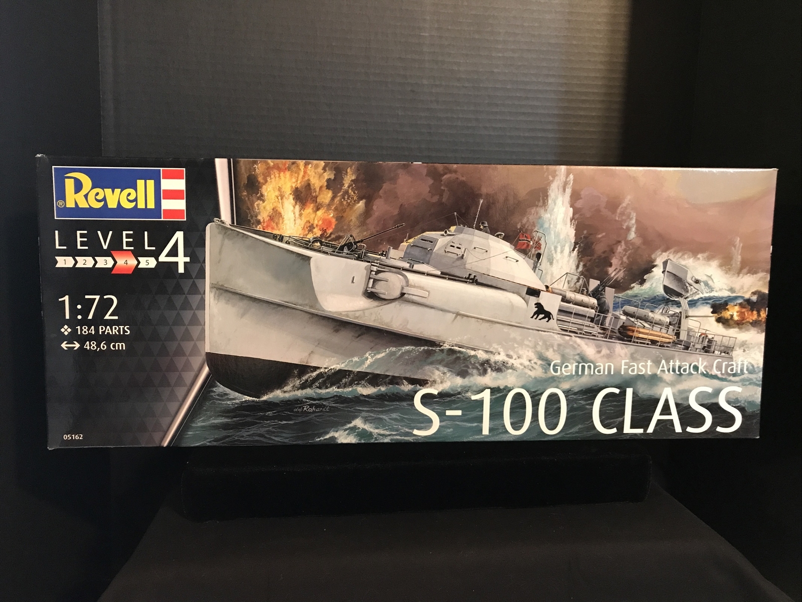REVELL 05162 S-100 CLASS GERMAN FAST ATTACK CRAFT MODEL KIT-NIB-1:72 ...