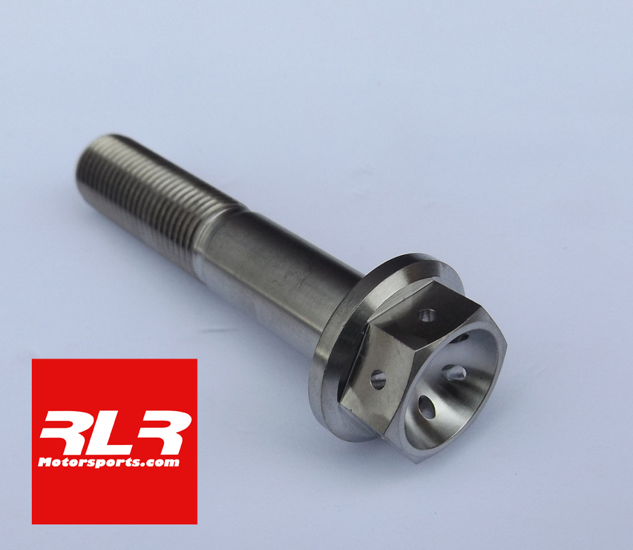 M12 x 45 TITANIUM RACE BOLTS FINE 1.25 PITCH (DRILLED) | eBay