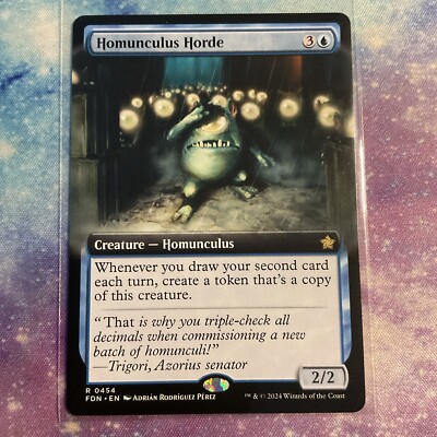 Homunculus Horde (REGULAR) x1 - MTG Foundations FDN #454 | eBay