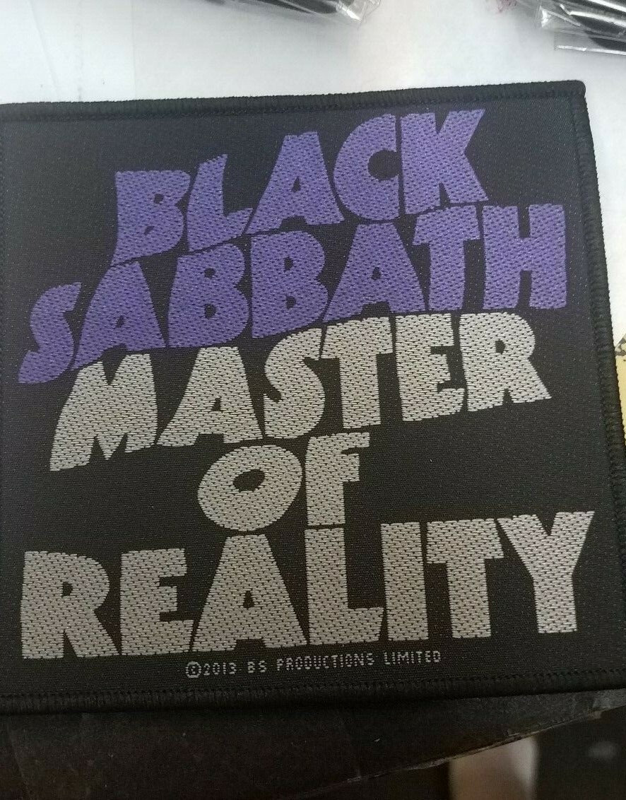 BLACK SABBATH PATCH NEW RARE COLLECTABLE WOVEN ENGLISH IMPORT OZZY | eBay