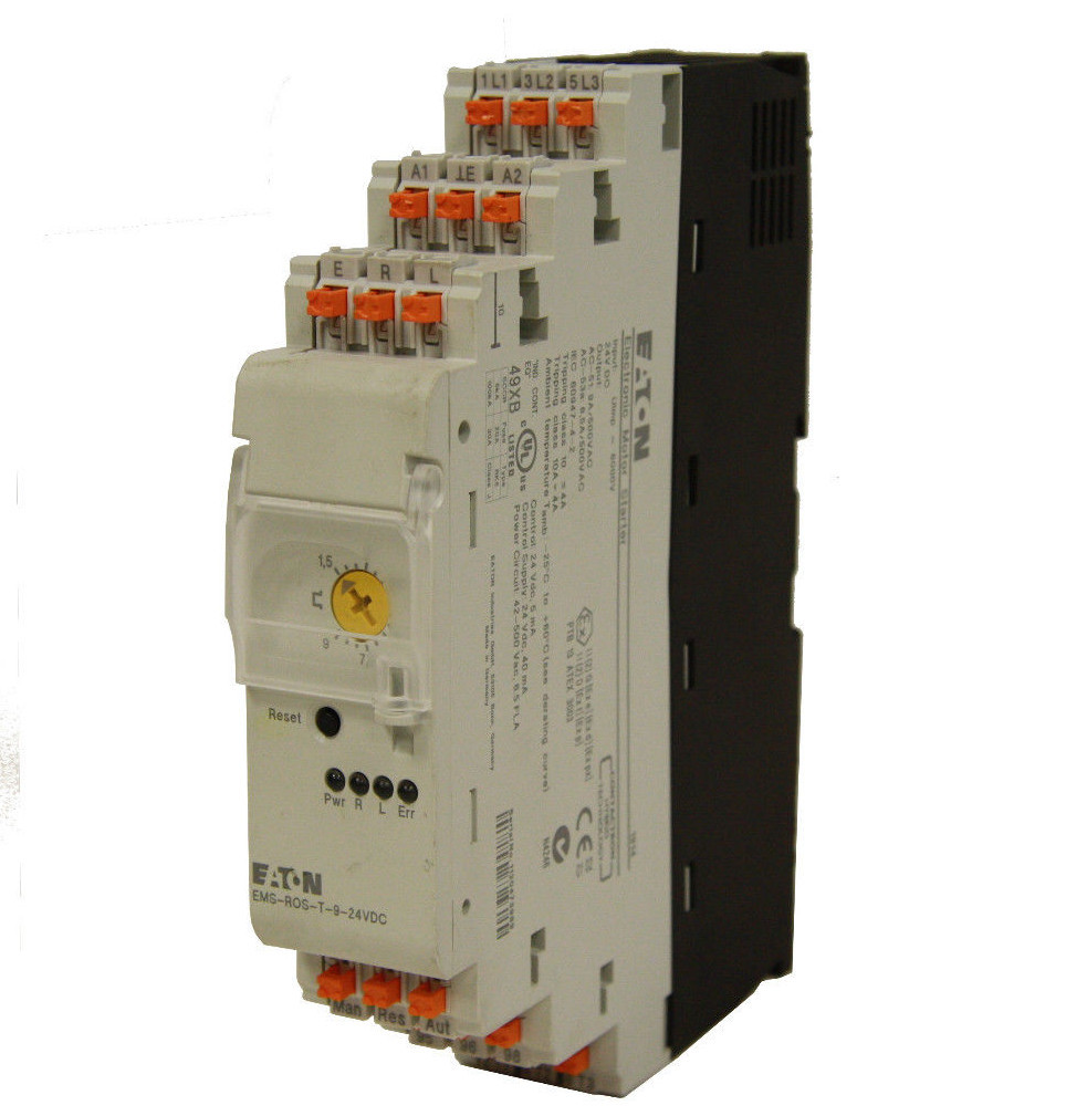 Eaton EMS-ROS-T-9-24VDC Electronic Motor Starter Reversing Emergency ...