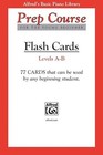 Alfred's Basic Piano Prep Course: Flash Cards, Levels A & B ...