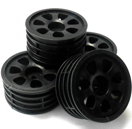 1/10 Scale Nitro RC Car On Road Wheel x 4 Black 7 Spoke | eBay