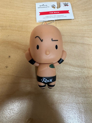 Hallmark 2022 Mystery Christmas Ornaments WWE The Rock Dwayne Johnson ...