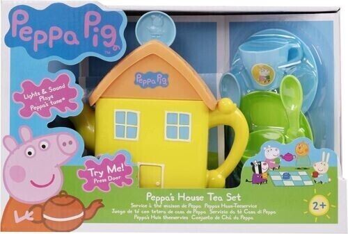 Peppa Pig House Tea Set For Kids Unlimited Fun 2+Ages 5050868467113 ...