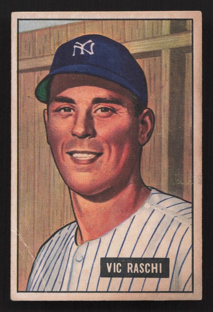 1951 Bowman - #25 Vic Raschi for sale online | eBay