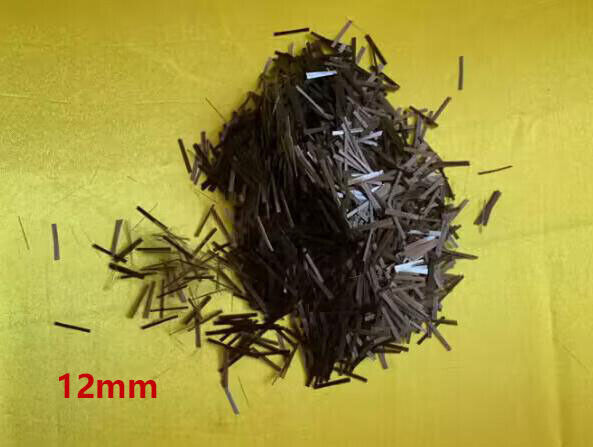 New 6mm /12mm Basalt Fiber Real Short Cut Fabric Filament for Building ...