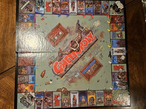 Complete! Ghet topoly Board Game Mono poly Adult Urban Monopoly! Rare ...