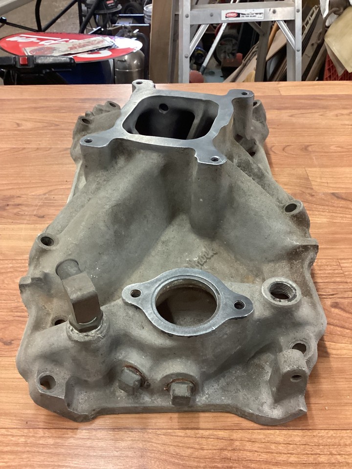 Vintage Edelbrock TM2R Aluminum Intake Manifold Big Block Chevy 2695 | eBay