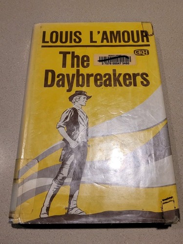 1975 The Daybreakers Western Hardcover Book Louis L'Amour GK Hall ...