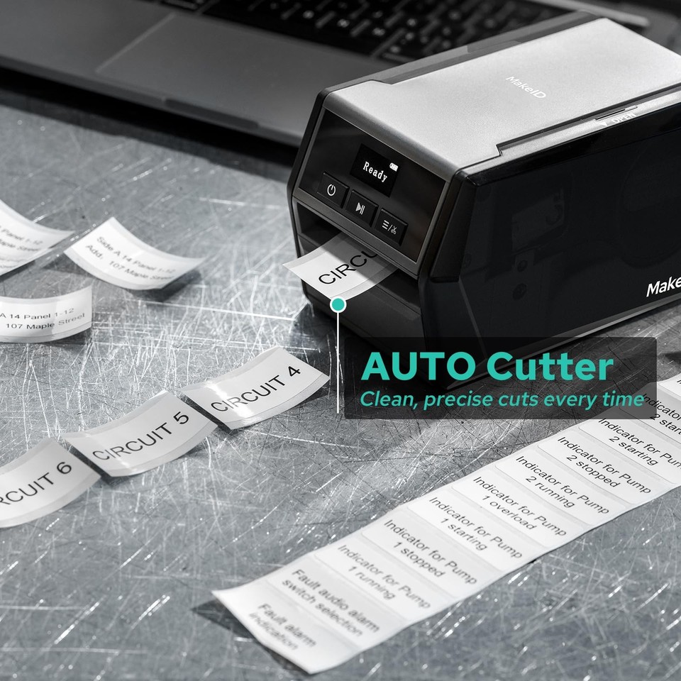 D50 Industrial Label Printer, Desktop Label Maker 2" Print Head, Mobile APP &... | eBay