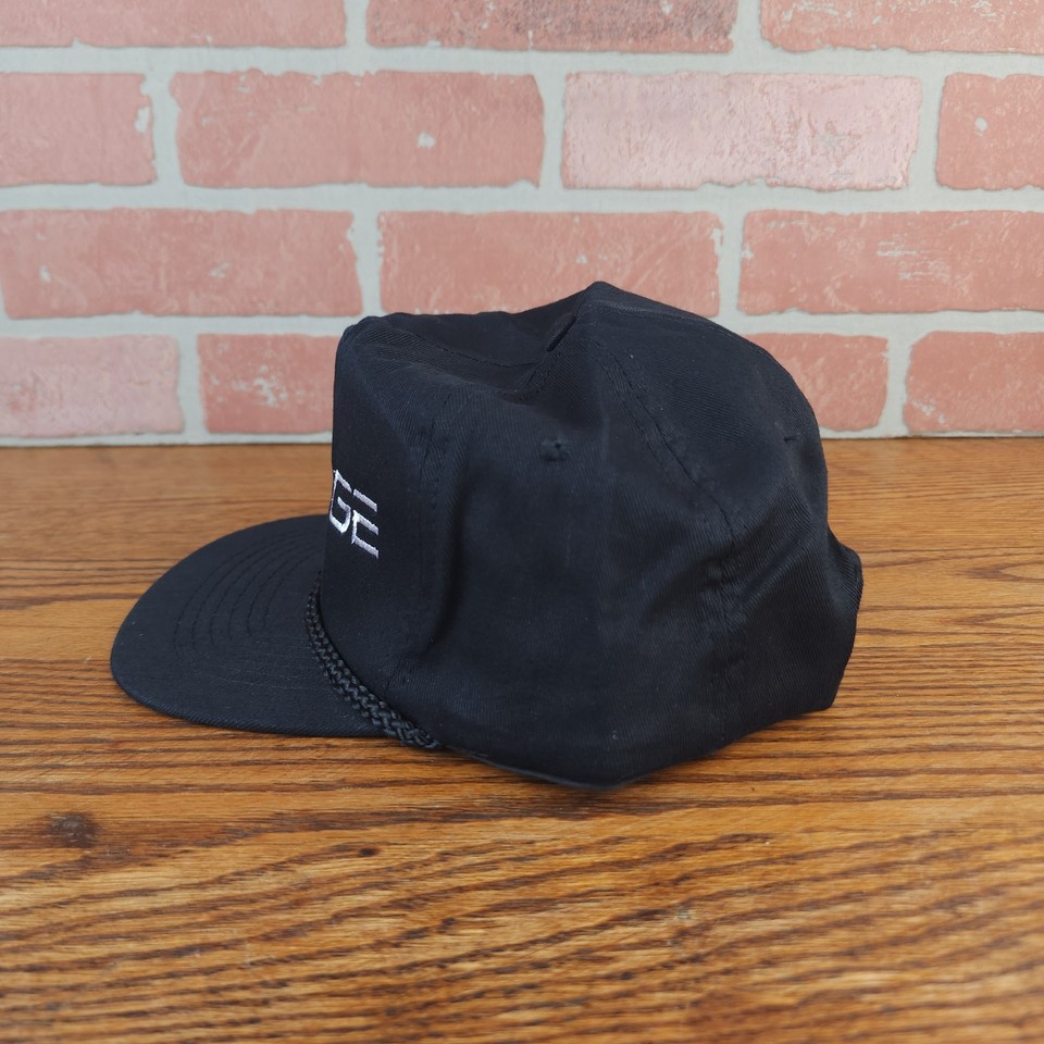 Vintage Dodge Ram Snapback Hat Black Corded Brim Trucker Style Cap | eBay