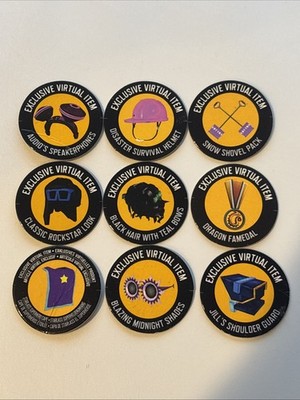 R0BL0X Toy Codes Set of 9 Ready to Redeem Exclusive Virtual Items New ...