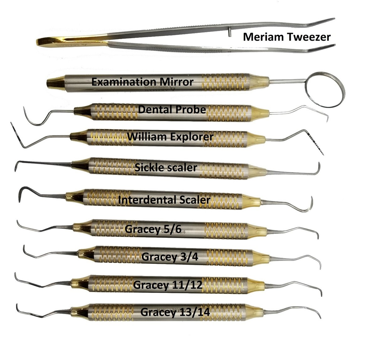 Dental Hygienist Tools Names