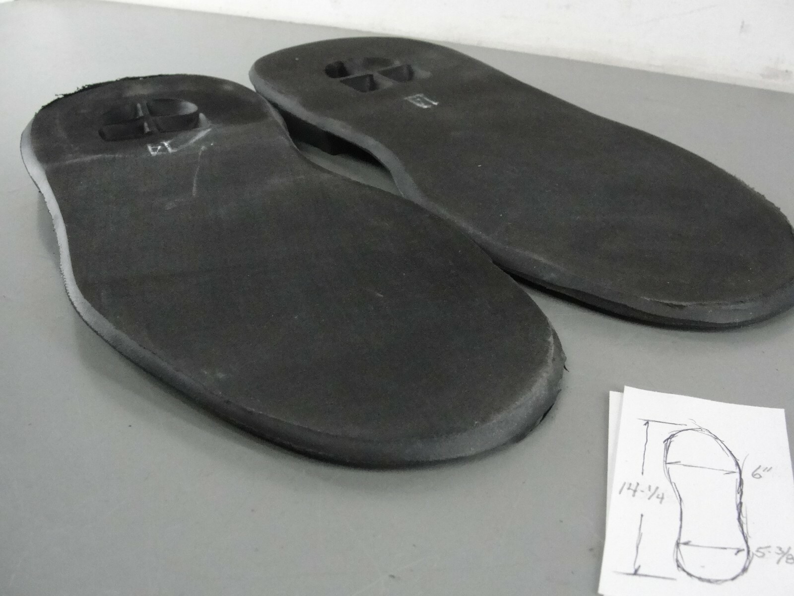 SOLETECH 🥾 716 RUVA II LIGHTWEIGHT SOFT REPAIR REPLACEMENT FULL SOLE ...