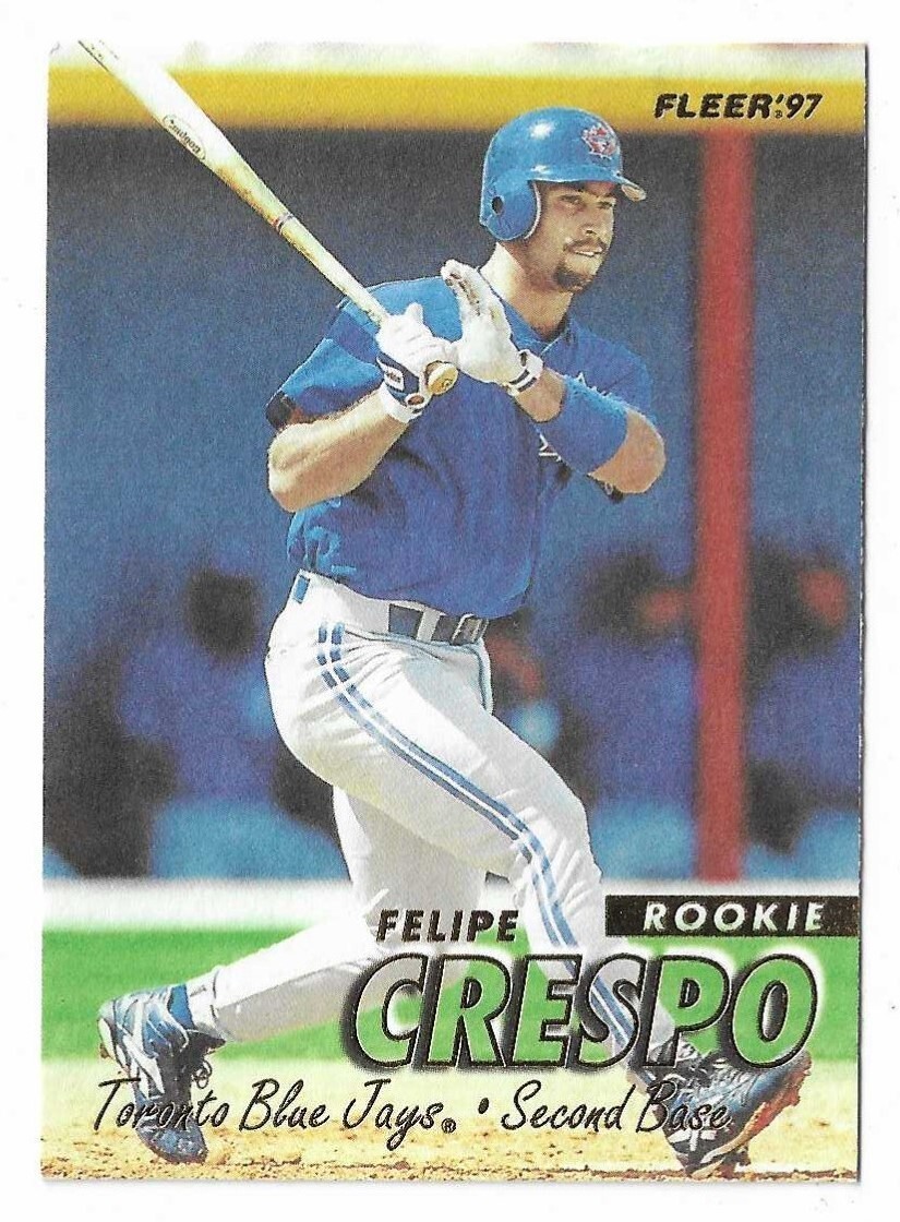 1997 Fleer Baseball Felipe Crespo Rookie Card #507 Toronto Blue Jays | eBay