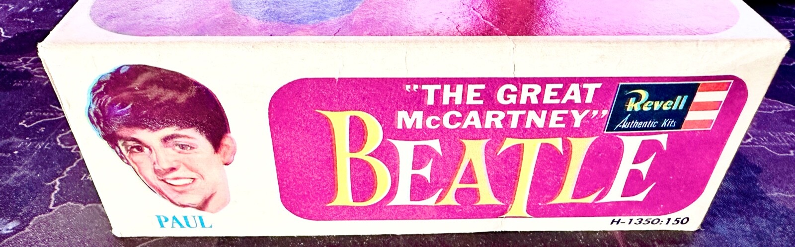 ORIGINAL REVELL THE BEATLES - PAUL MCCARTNEY FACTORY BUILT-UP MODEL KIT ...