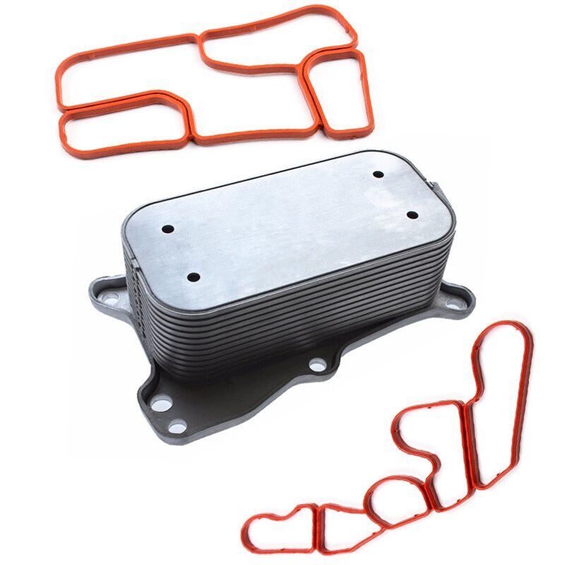 Engine Oil Cooler with Gasket for Mercedes C230 GLK350 ML350 R350 ...