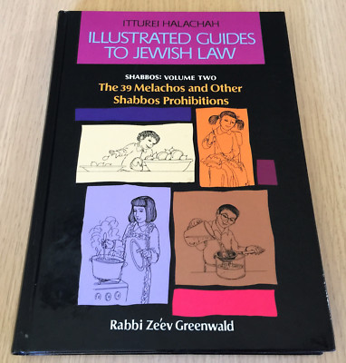 Rabbi Zeev Greenwald ILLUSTRATED GUIDES TO JEWISH LAW Shabbos Vol 2 39 ...