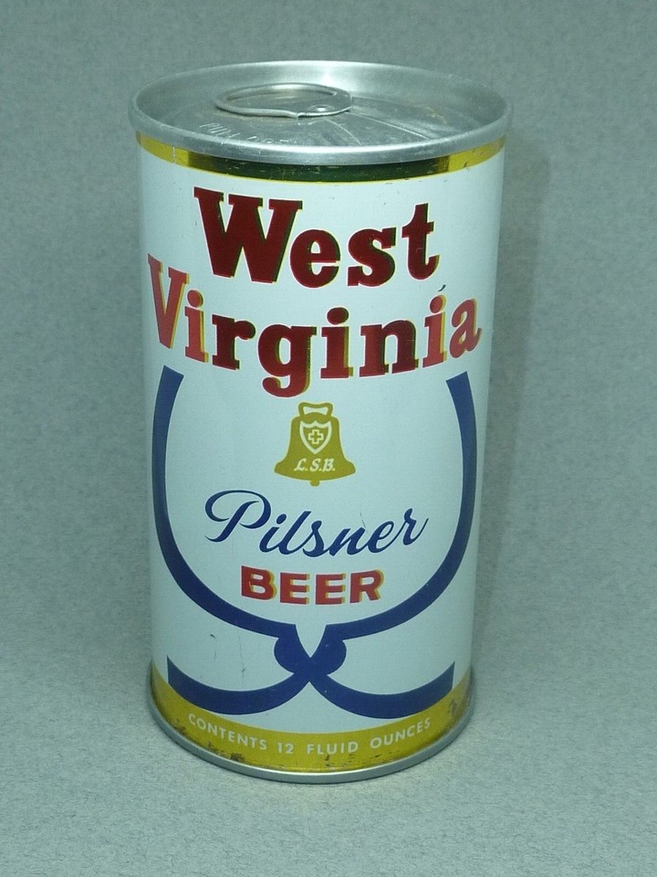 Empty Bottom Opened 12oz West Virginia Pilsner Beer S.S. Tab-Top | eBay