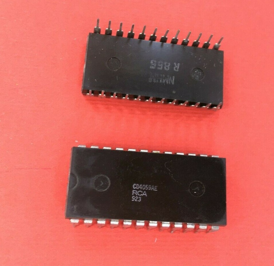 CD4059AE RCA CMOS Programmable Divide-by-N Counter CD4059 PDIP-24 NOS ...