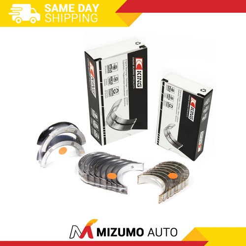 King Main Rod Bearings Fit 91-08 Ford Ranger Mazda B3000 Mercury 3.0L ...