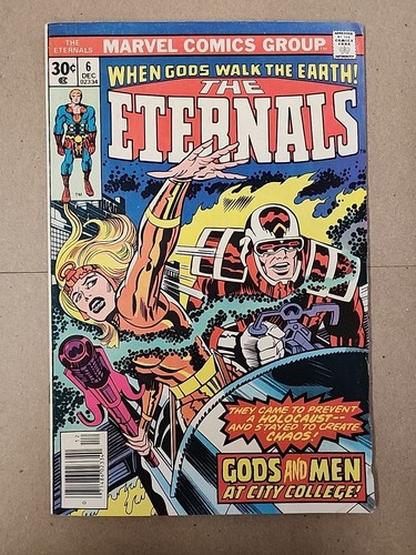 The Eternals #6 Marvel Comics 1976 Jack Kirby. J9 | eBay