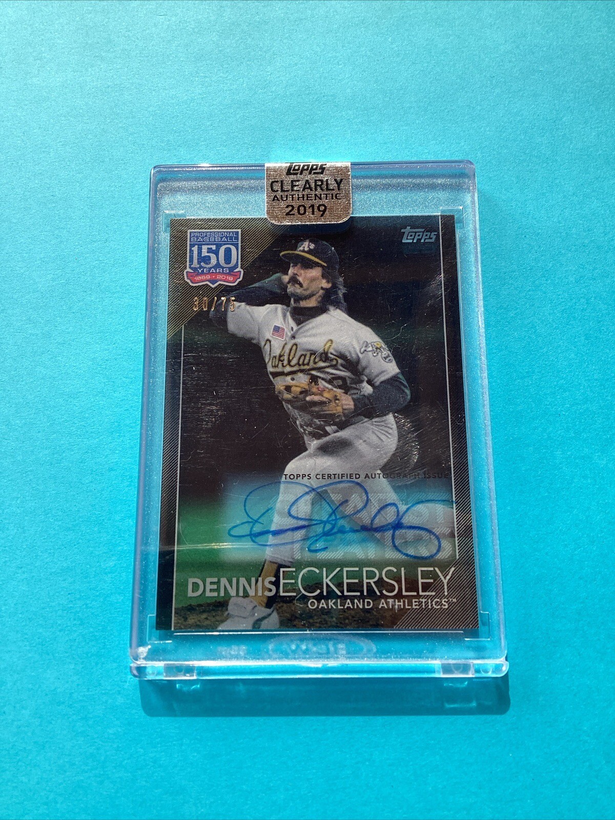 2019 Topps Clearly Authentic Autographs - 150 Years of Professional ...