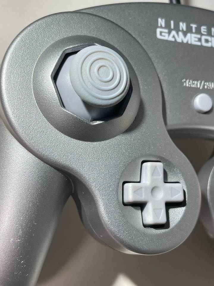 Nintendo GameCube Controller Gray Platinum Silver OEM Original ...