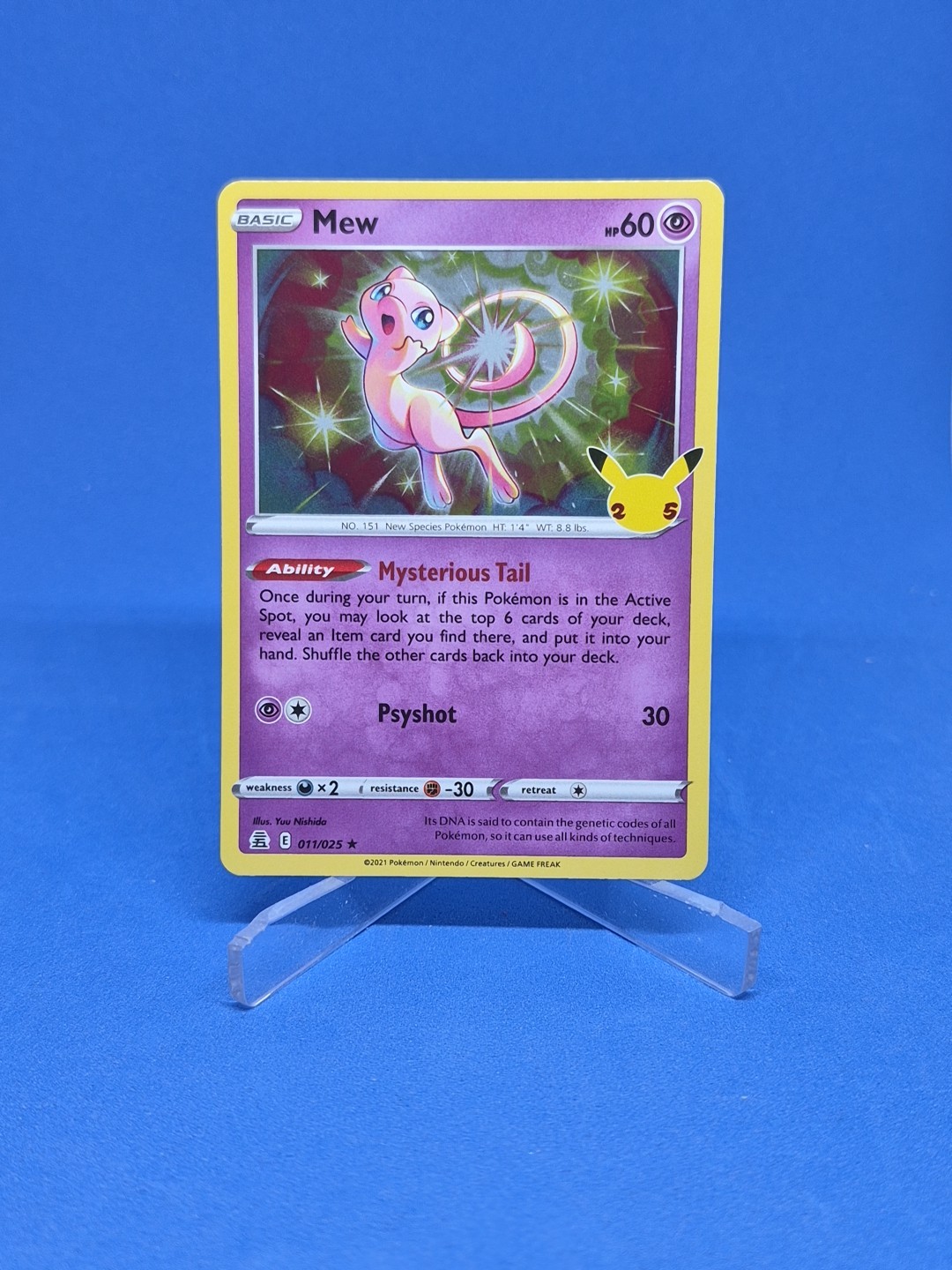 Mew 25 Current Market Value | Celebrations
