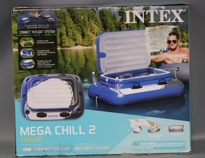 Intex Mega Chill 2 Inflatable Float For Water Use 48" x 38" | eBay