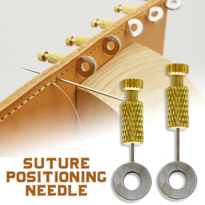 5pcs Suture Positioning Needle Manual Leather CraftSuture Clamping DIY ...