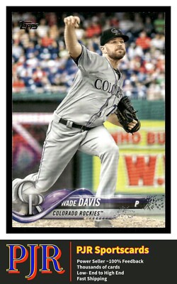 2018 Topps #511 Wade Davis Colorado Rockies EXTRA 35% OFF 4+ | eBay