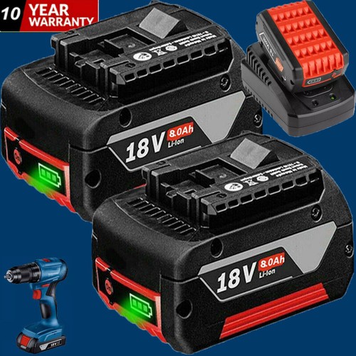 For Bosch 18V 6.0AH 8.0AH Lithium-ion Battery BAT609 BAT618 BAT619 ...