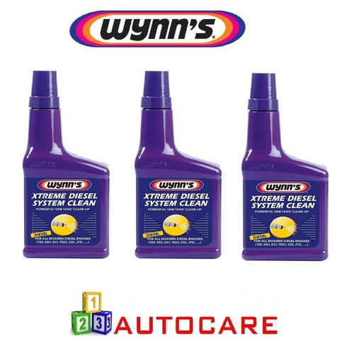 Wynns Professional Extreme Diesel System Cleaner 325ml x3 5411693122644 ...