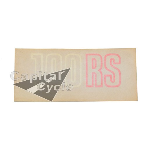 BMW R100 RS Bikes Seat Decal Sticker Emblem White/Red | eBay