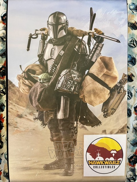 Hot Toys Star Wars The Mandalorian and Grogu Deluxe 12 in Action Figure ...