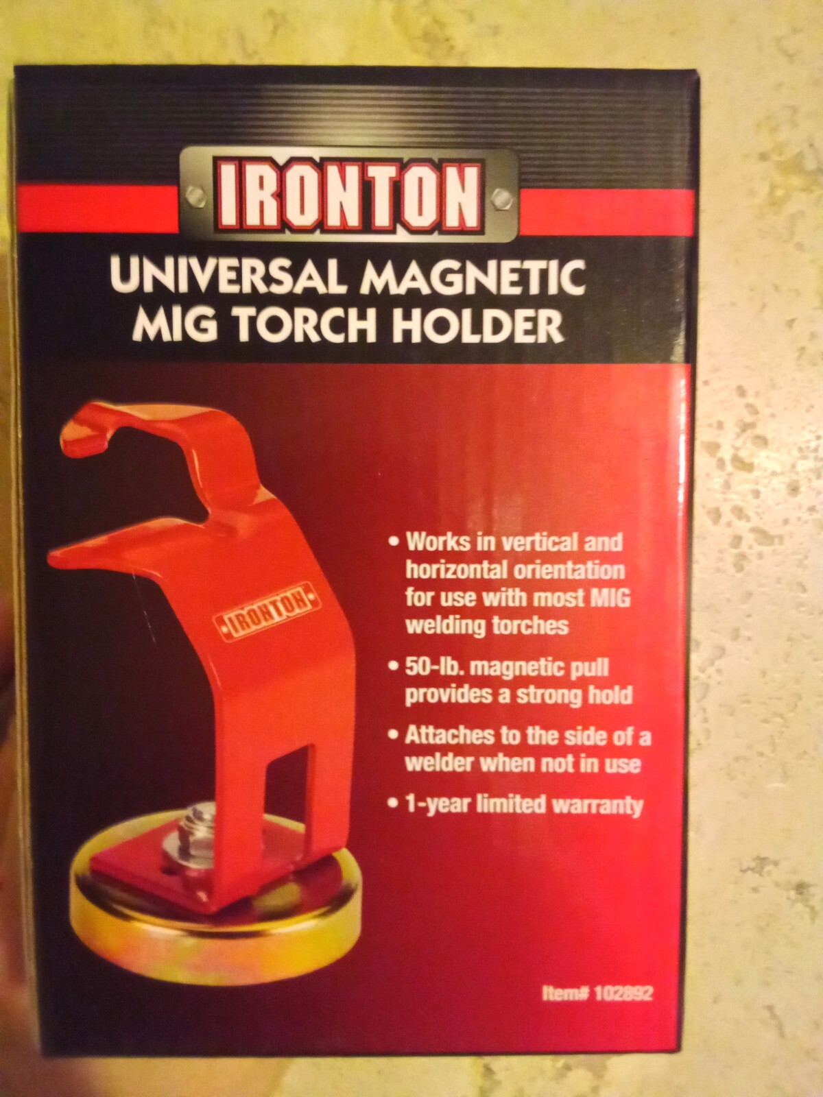 Mig Welding Torch Stand Magnetic Holder Fits All Standard Mig Guns ...