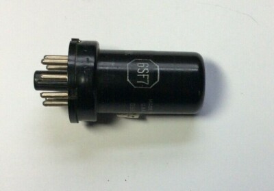 (1) various brand made in USA 6SF7 diode/pentode RF/IF/Detector/AVC ...