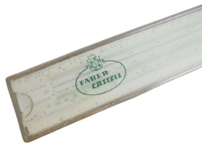 REGOLO CALCOLATORE FABER CASTELL Model 57 92 57/92 RIETZ Slide ruler ...