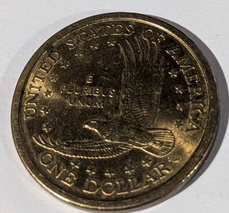 2000 P SACAGAWEA ONE DOLLAR US LIBERTY GOLD COLOR COIN Rare | eBay