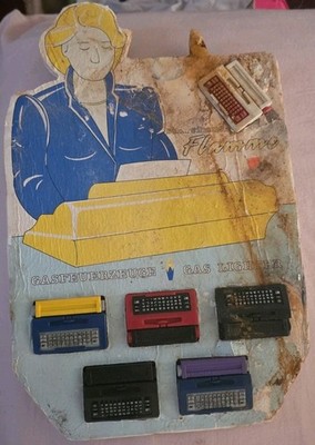 Vintage Store Display Of Lighters Portable Typewriters As Found | eBay