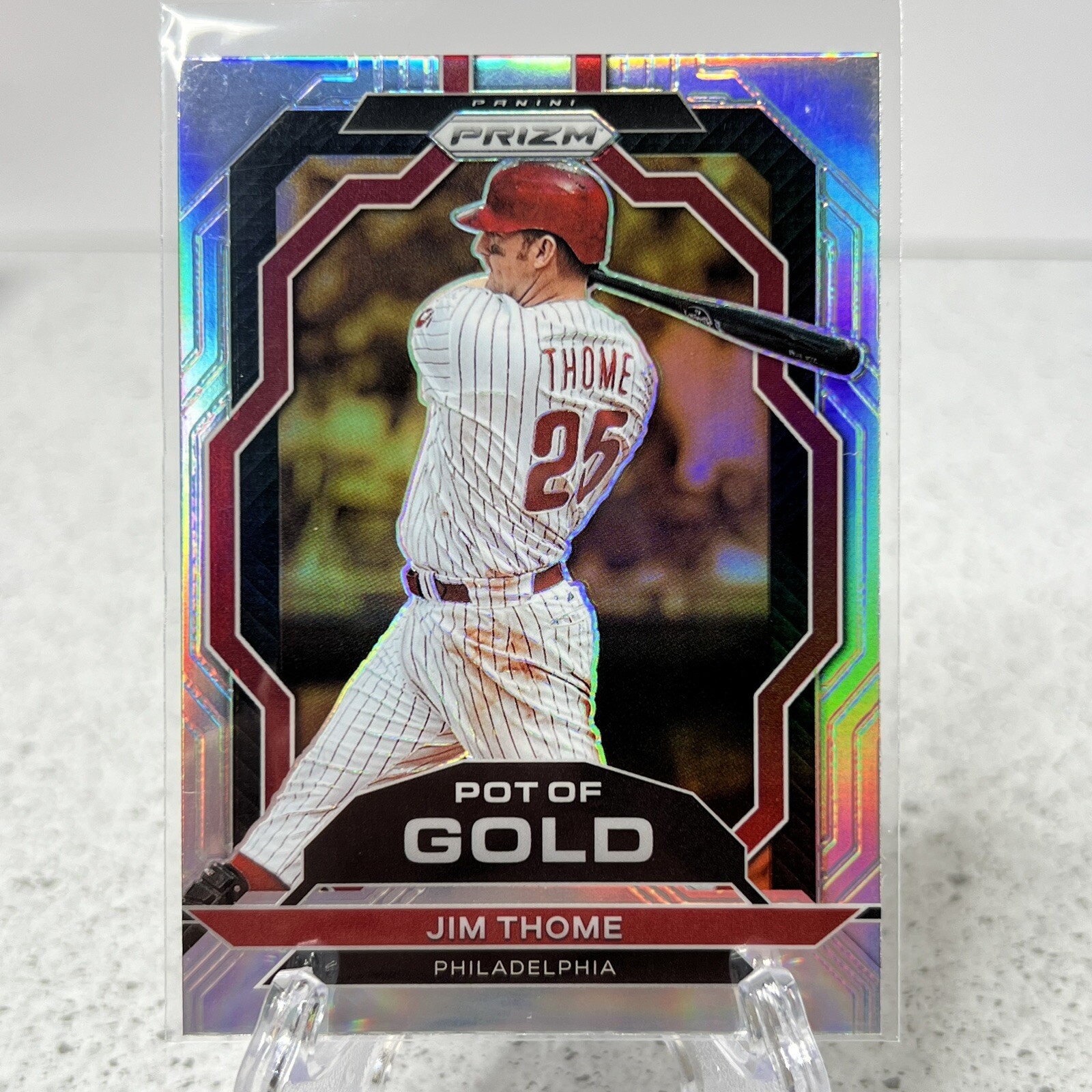 2023 Prizm Baseball Pot of Gold Silver Jim Thome Phillies #PG-15 🔥🔥🔥 | eBay